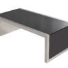 Custom Waterfall Coffee Table with Pullout Ottomans - Carrocel Fine ...