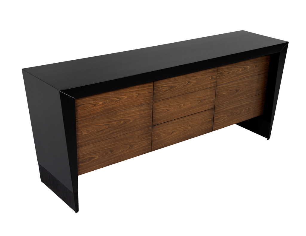 Modern Walnut Sideboard Buffet by Baker Furniture - Carrocel Fine Furniture Modern Walnut Sideboard Buffet by Baker Furniture - Carrocel Fine Furniture