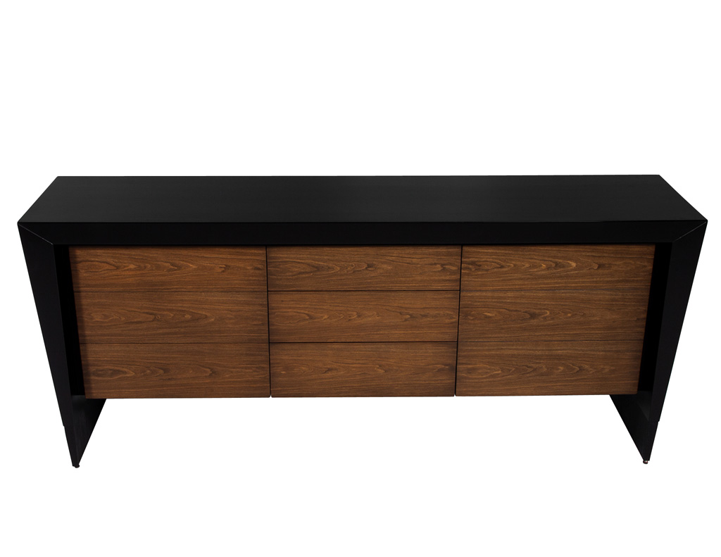 Modern Walnut Sideboard Buffet by Baker Furniture - Carrocel Fine Furniture Modern Walnut Sideboard Buffet by Baker Furniture - Carrocel Fine Furniture