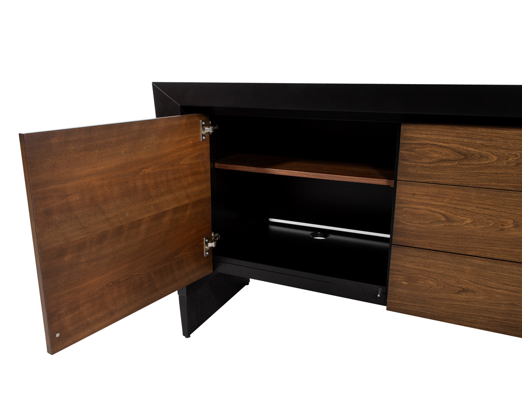 Modern Walnut Sideboard Buffet by Baker Furniture - Carrocel Fine Furniture Modern Walnut Sideboard Buffet by Baker Furniture - Carrocel Fine Furniture