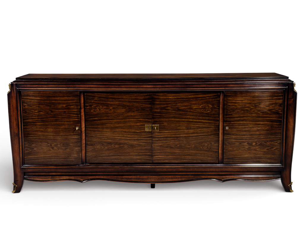 Art Deco Rosewood Sideboard Credenza, France Circa 1940’s - Carrocel ...