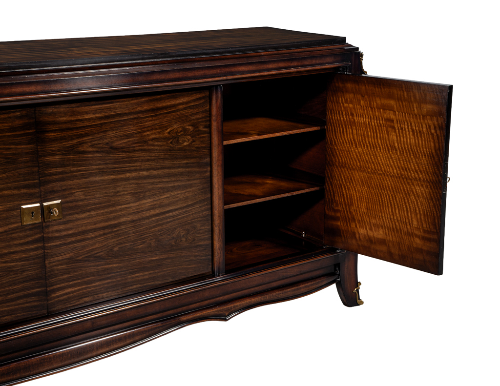 Art Deco Rosewood Sideboard Credenza, France Circa 1940’s - Carrocel ...